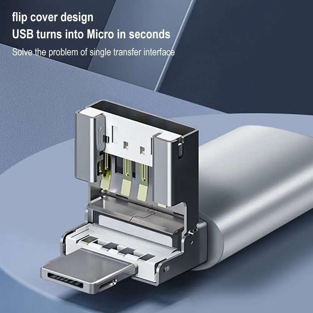 Multifunction-OTG-USB-Micro-For-Iphone-Male-To-Type-C-Otg-Adapter-3-In ...