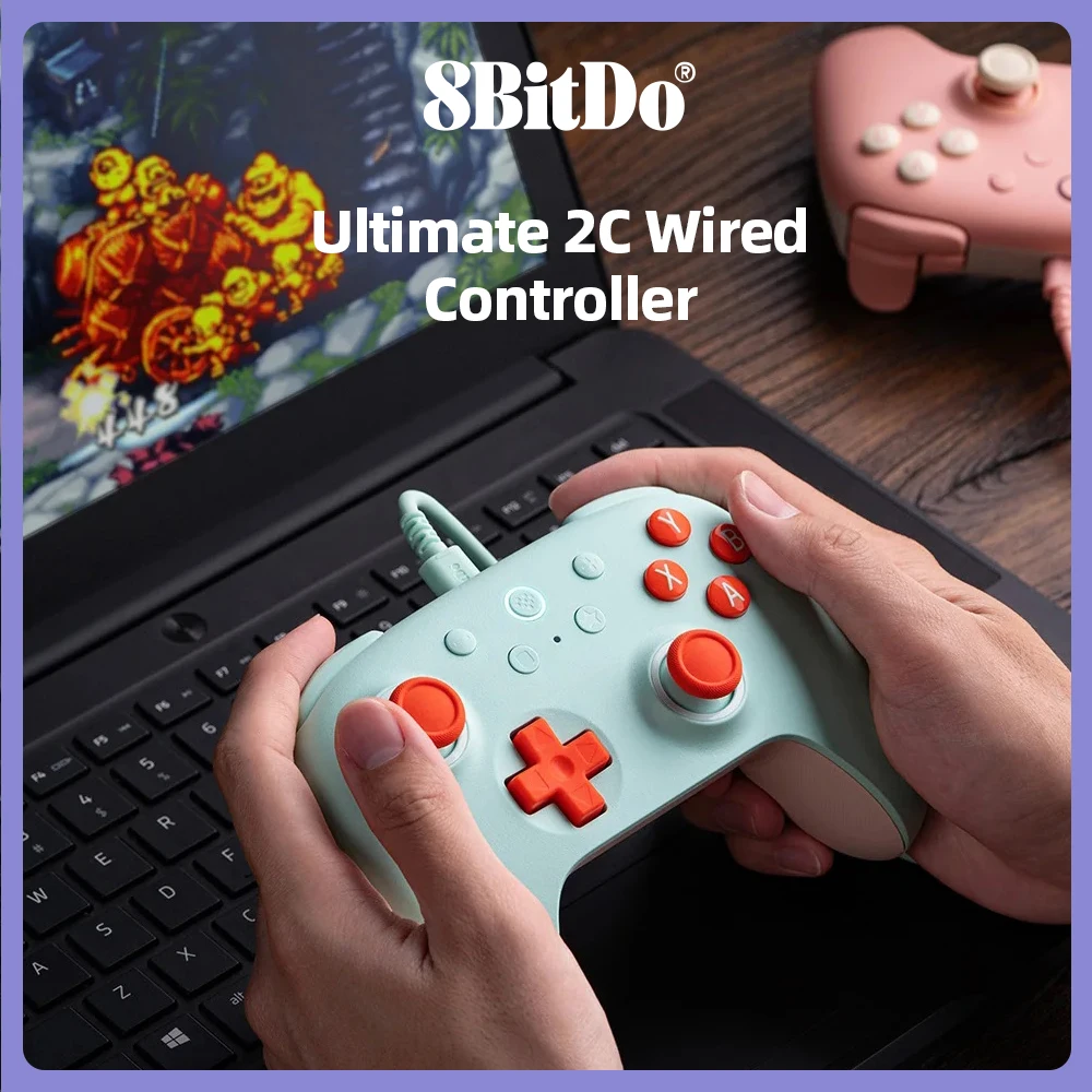 8bitdo-controlador-de-juego-2C-Gamepad-con-efecto-Hall-Joystick-Tiggers ...