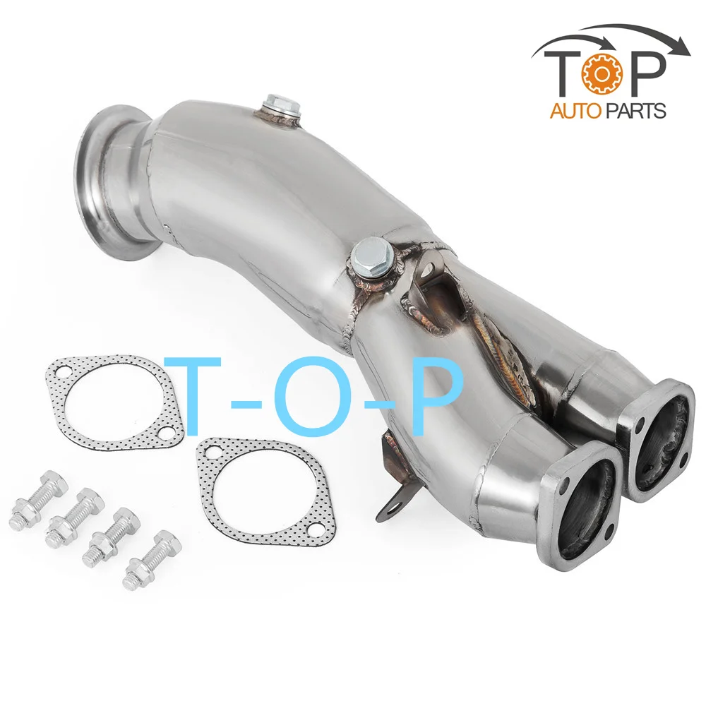 STAINLESS RACE EXHAUST MANIFOLD PIPE Header FOR BMW 335I 335xi E90 E92 ...