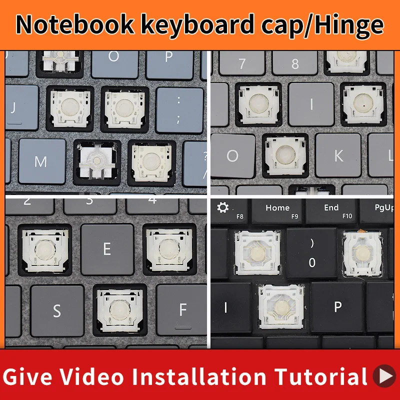Replacement-Keycap-Key-Cap-Scissor-Clip-Hinge-For-Microsoft-Surface ...