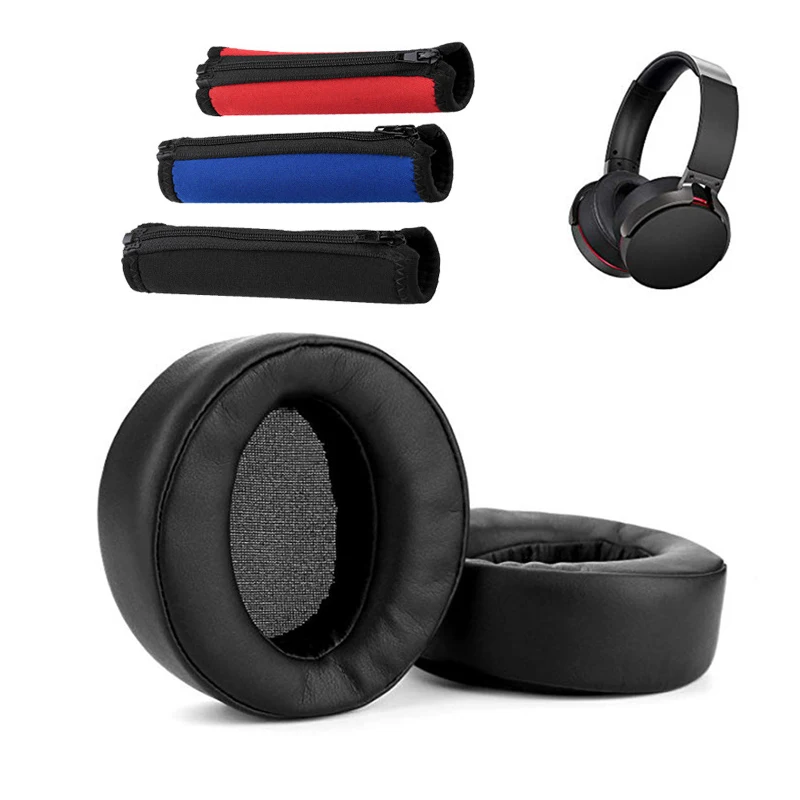 Replacement Earpads Ear Pads Cushions Muffs For Sony MDR-XB950BT MDR ...