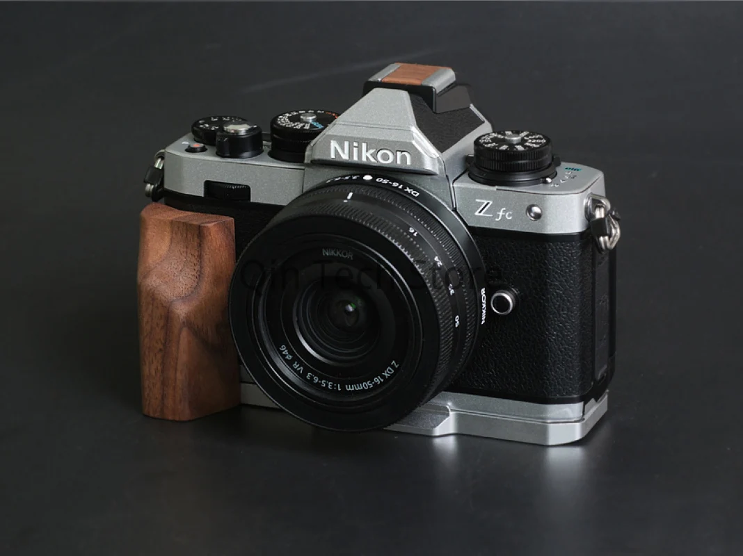 Wood-L-Type-Quick-Release-Plate-Base-Grip-Hand-For-Nikon-ZFC-Digital ...