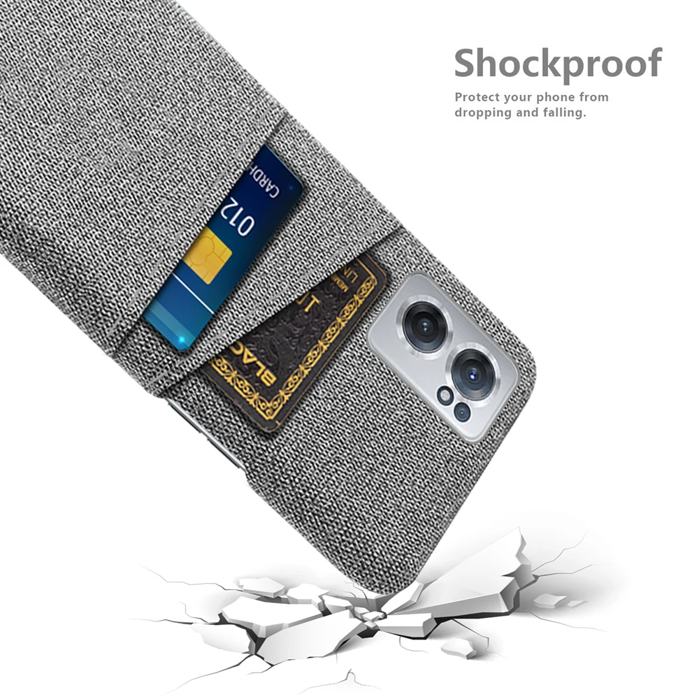 Case-For-OnePlus-Nord-CE-2-5G-Luxury-Fabric-Dual-Card-Phone-Cover-For ...