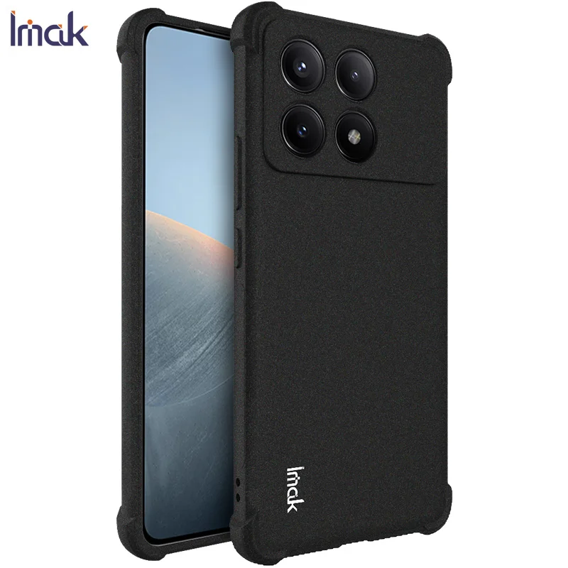 For-Xiaomi-Poco-X6-Pro-F6-5G-2024-Matte-Back-Case-IMAK-Lens-360-Protect ...