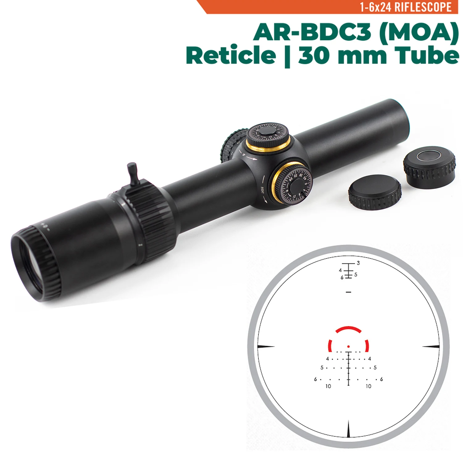 100-Original-Tactical-Optics-1-6x24-Second-Focal-Plane-Riflescopes-30mm ...