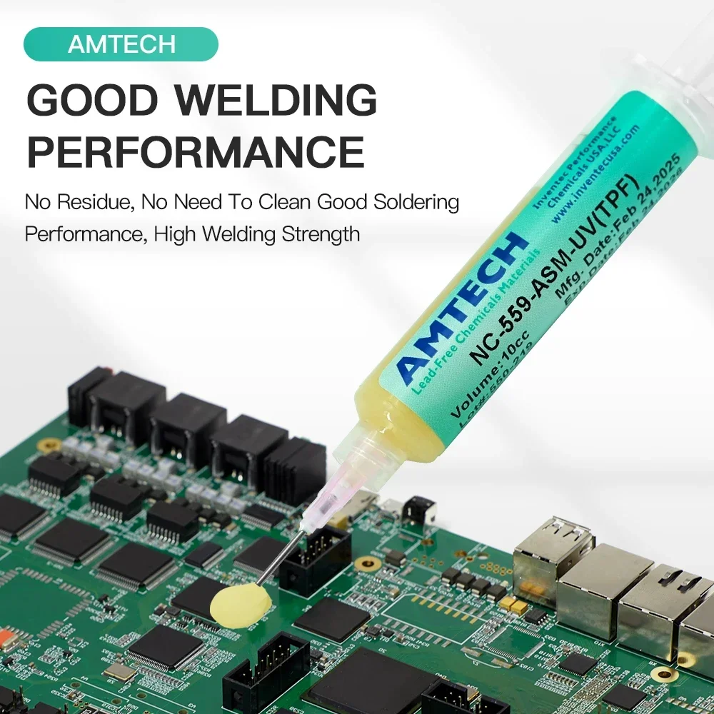 AMTECH NC559 RMA223 Flux Paste Set Welding Grease for Phone CPU ...