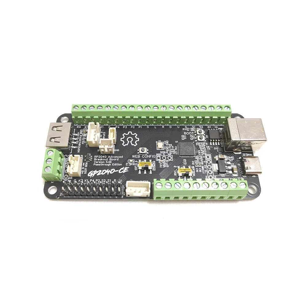 GP2040-RP2040-Advanced-Breakout-Board-USB-Passthrough-Fighting-Board ...