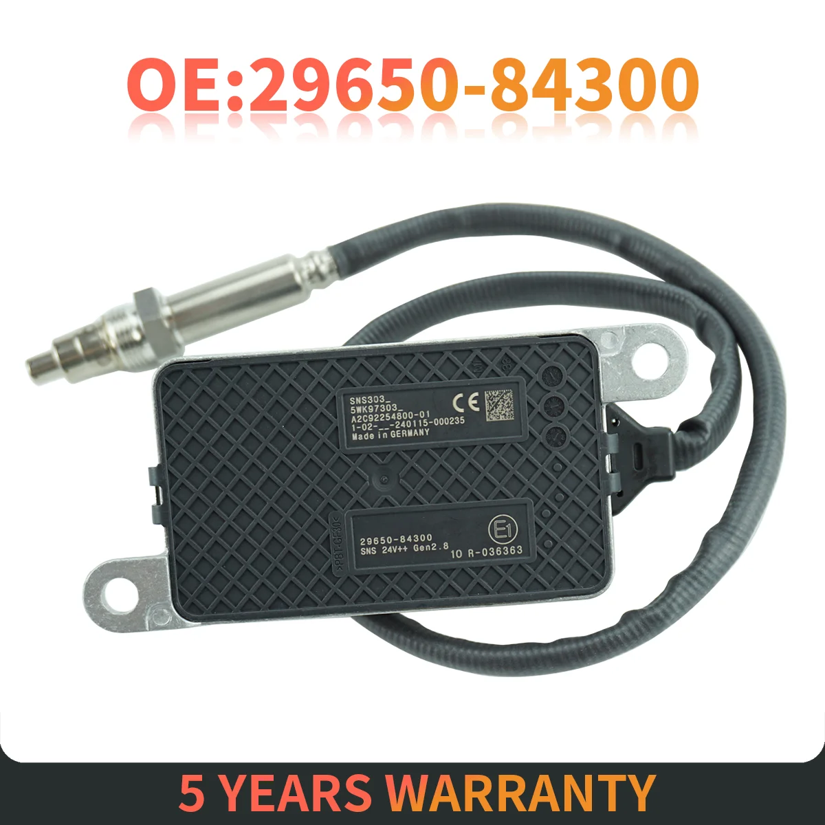 Fits-for-HYUNDAI-KIA-NOx-Sensor-OE-29650-84300-New-Nitrogen-Oxides ...