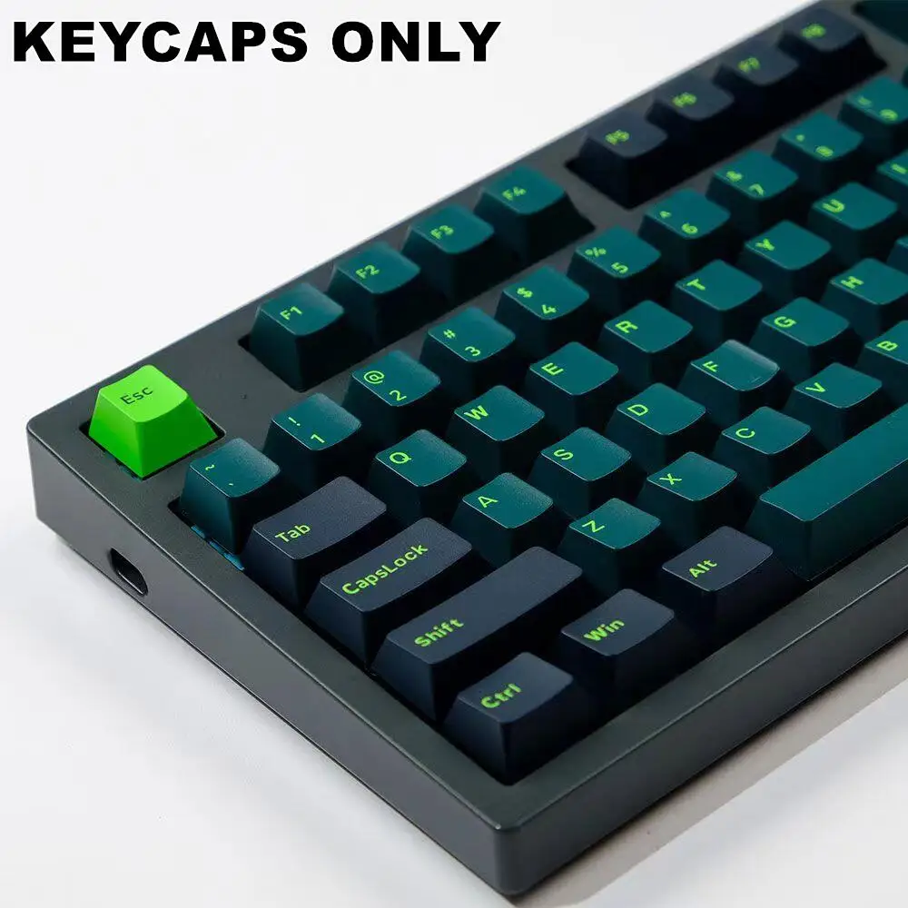 170-Keys-Wavez-PBT-Cherry-Keycaps-Double-shot-Legends-Keycap-Set-for-Mx ...
