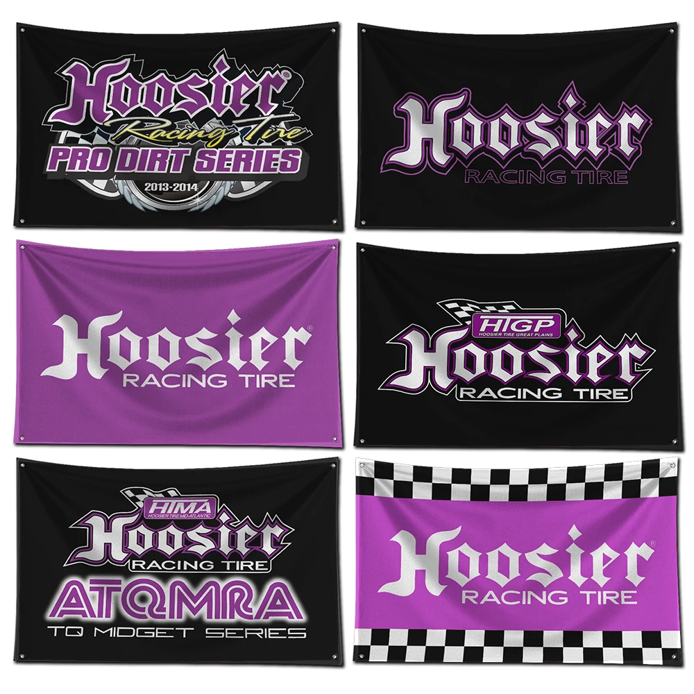 3x5-Ft-Racing-Tire-Flag-Polyester-Digital-Printing-H-Hoosiers-Banner ...