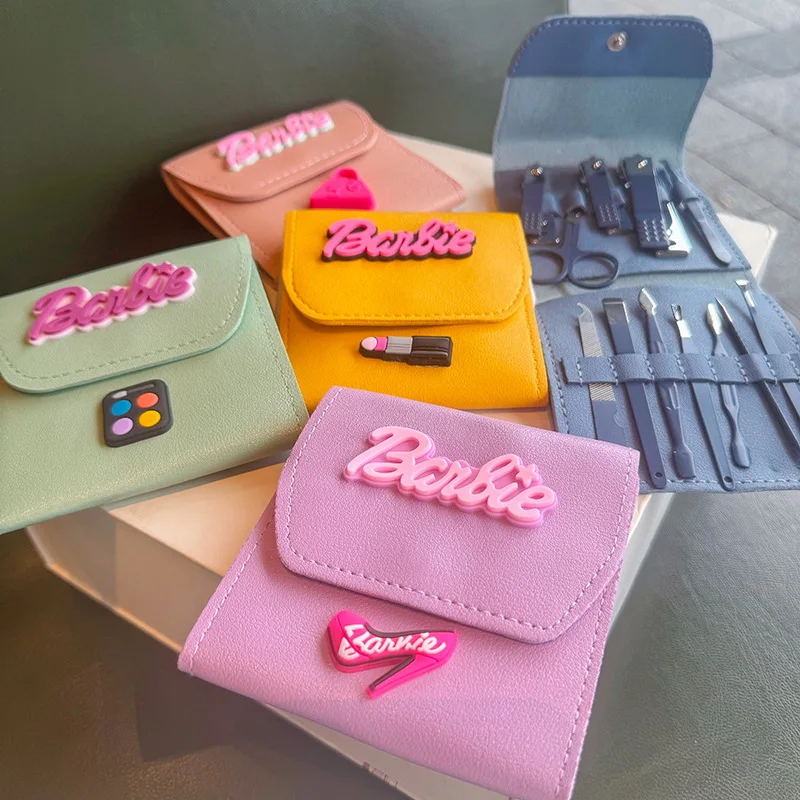 2024-New-Barbie-Nail-Clipper-Set-Cute-and-Colorful-Nail-Scissors ...