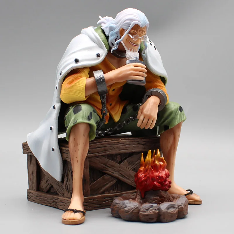 Figura de One Piece Silvers Rayleigh de 15 cm, figuras de anime Shanks ...