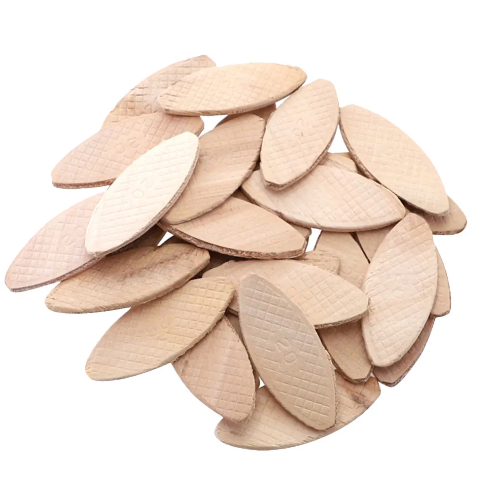 100Pcs Wood Joining Biscuits Solid Wood Joiner Boards for Tenon Machine ...