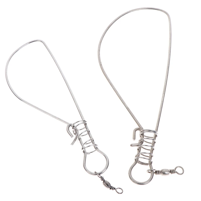 1Pc 14CM 18CM Fishing Lock Buckle Tackle Fishing Accessories Stainless ...