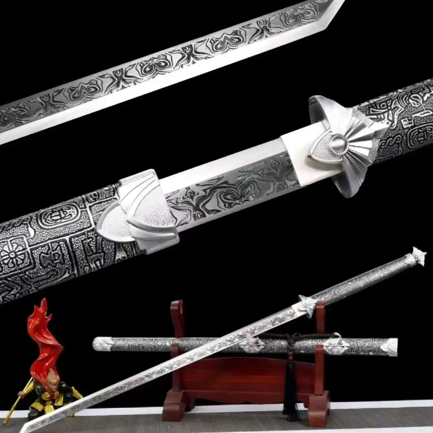 Traditional-Chinese-Kungfu-Battle-Sword-Xuan-Qing-Real-Multi-Refined ...