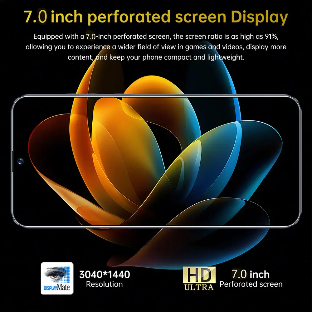2025 X7 PRO Original Smartphone 7.0inch 5G Cell Phone Global Version ...