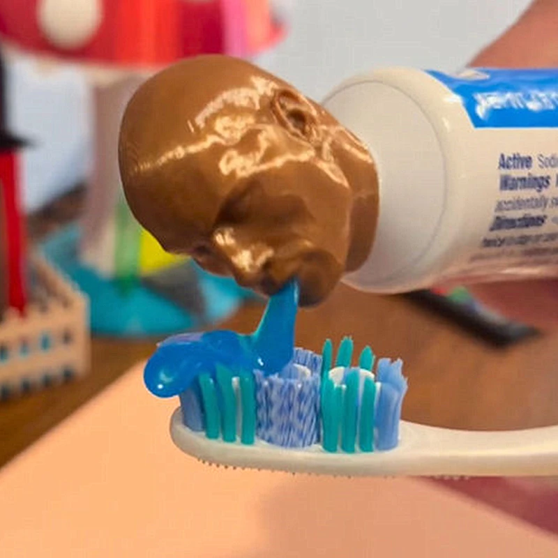 The Rock Toothpaste Cap/lid For Kids And Adults Toothpaste Topper ...