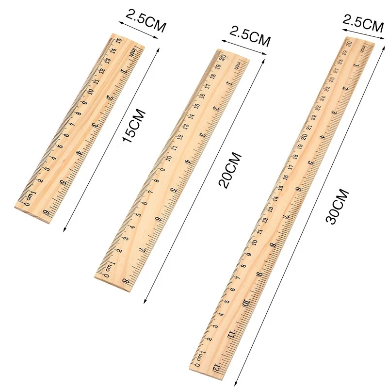 Wooden Office Stationery | Wooden Measuring Tool | Stationery Rules ...