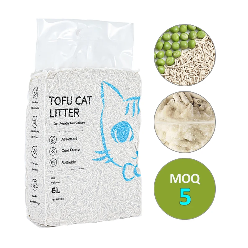 Ninhada-de-gato-de-tofu-premium-100-livre-de-poeira-natural-Areia-de ...