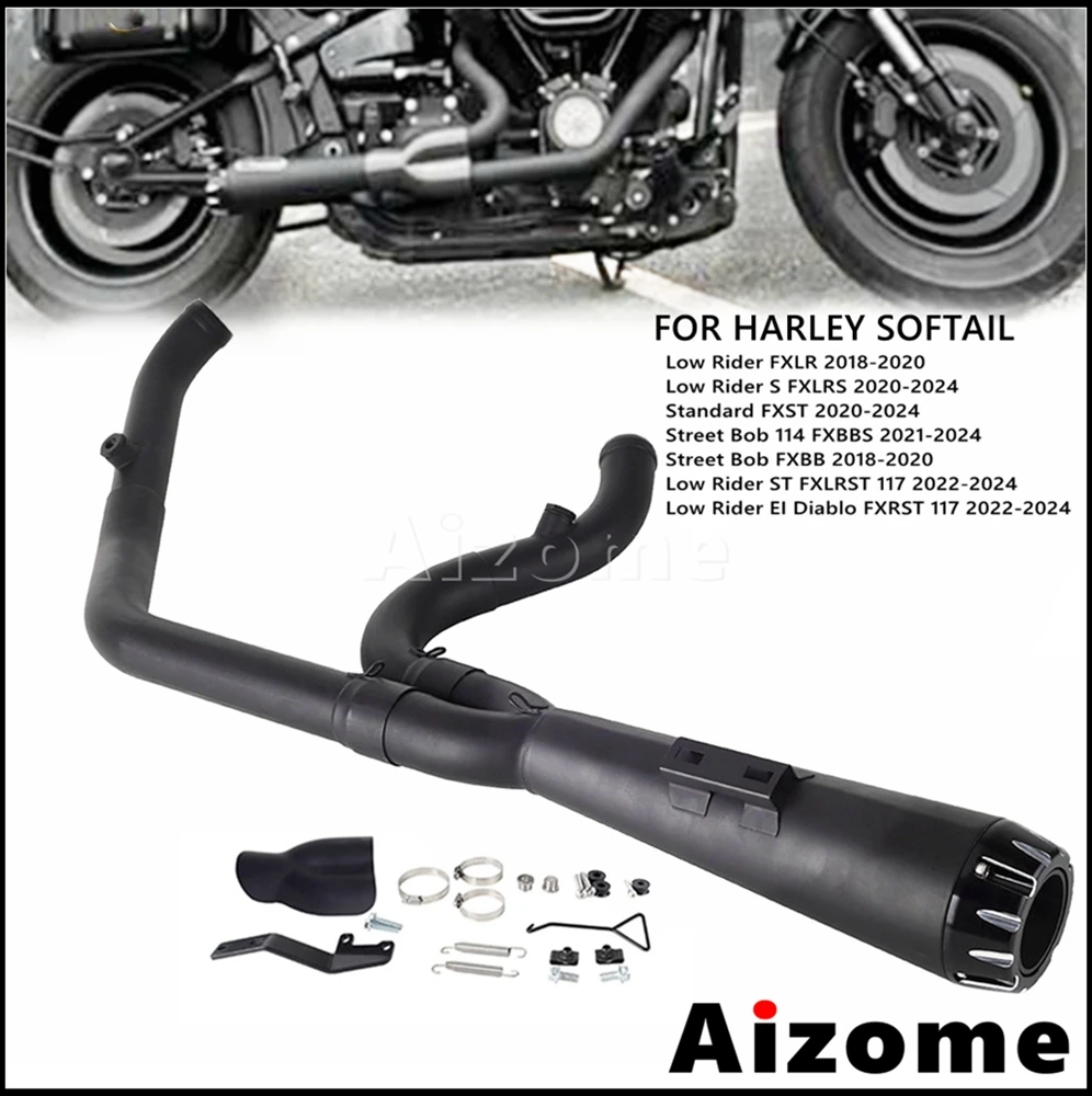Into 2021 Low Rider S Slip On Exhaust Exhaust Custom 2021 Low Rider S ...