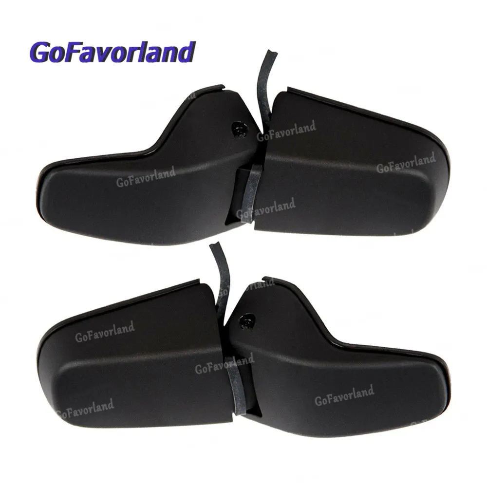 Pair Left Right Rear Tail Gate Glass Hinge Plastic Black 87150-1F001 ...