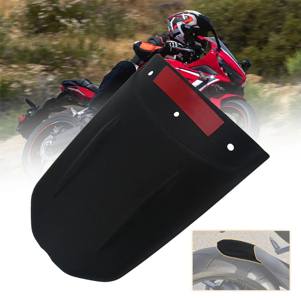 Motorcycle Front Mudguard Extender Fender Splash Extension Pad Plastic ...