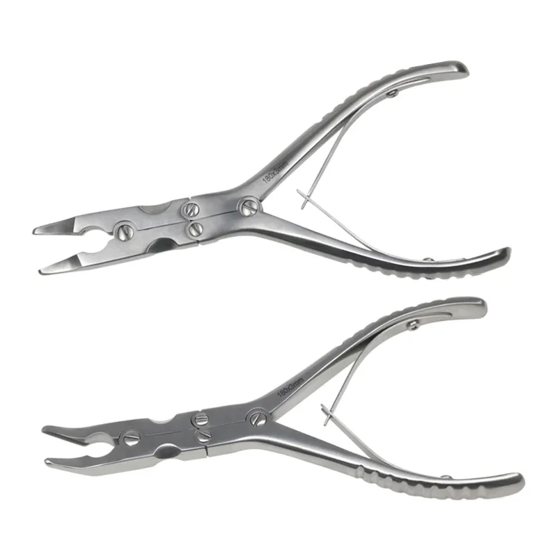 Stainless-Steel-Double-Joint-Rongeur-Straight-Curved-Rongeur-Orthopedic ...