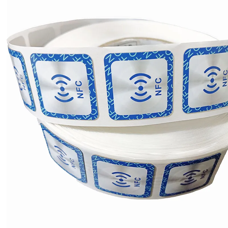 5-10-50pcs-25mm-NFC-Stickers-ISO14443A-Anti-Metal-Sticker-13-56MHz-NTAG ...