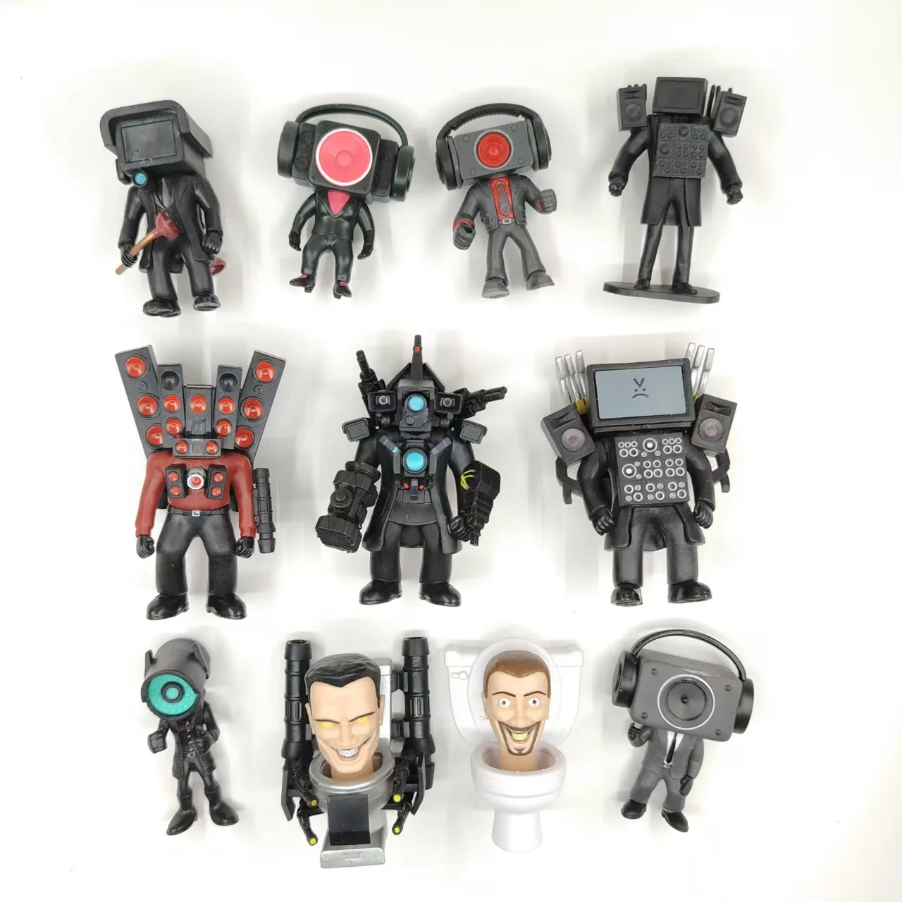 Original Skibidi Toilet Man Camera Man Figure TV Man Speaker Man Model ...