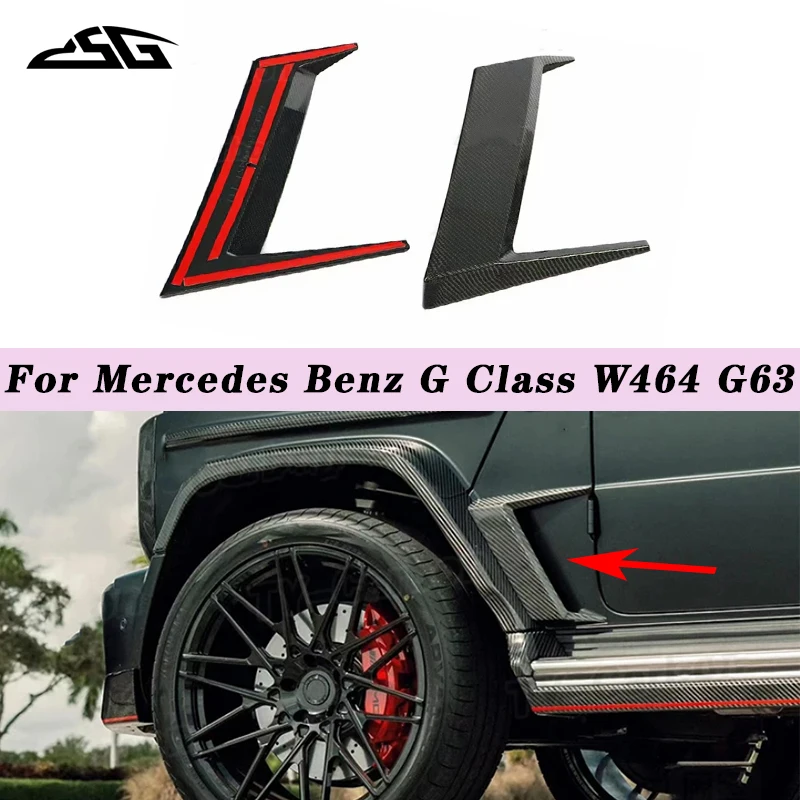 For Mercedes Benz G Class W464 G63 G500 G550 2019-2023 Carbon Fiber Car ...