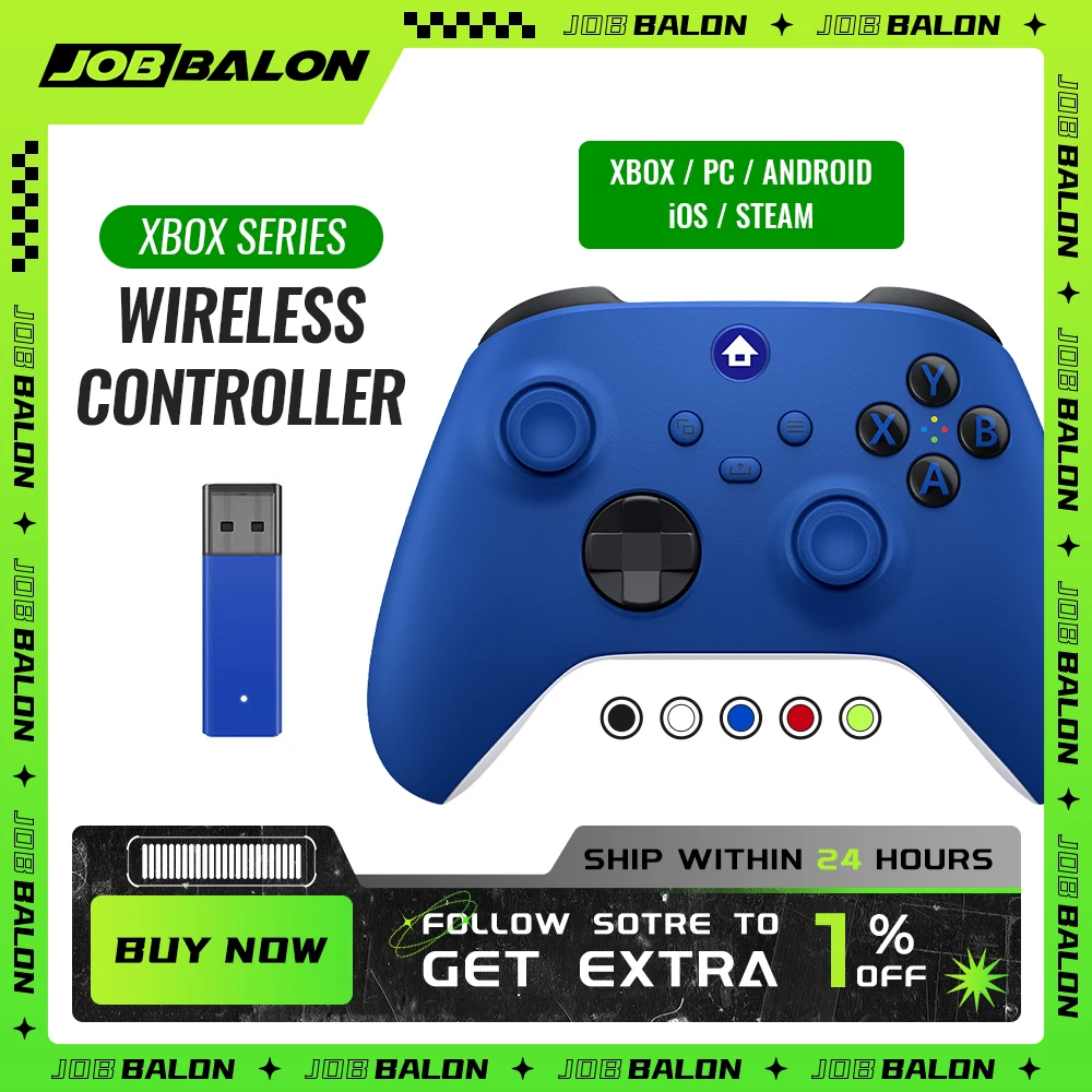 Voor-Xbox-Serise-X-S-Gamepad-Controller-Met-2-4G-Draadloze-Ontvanger ...