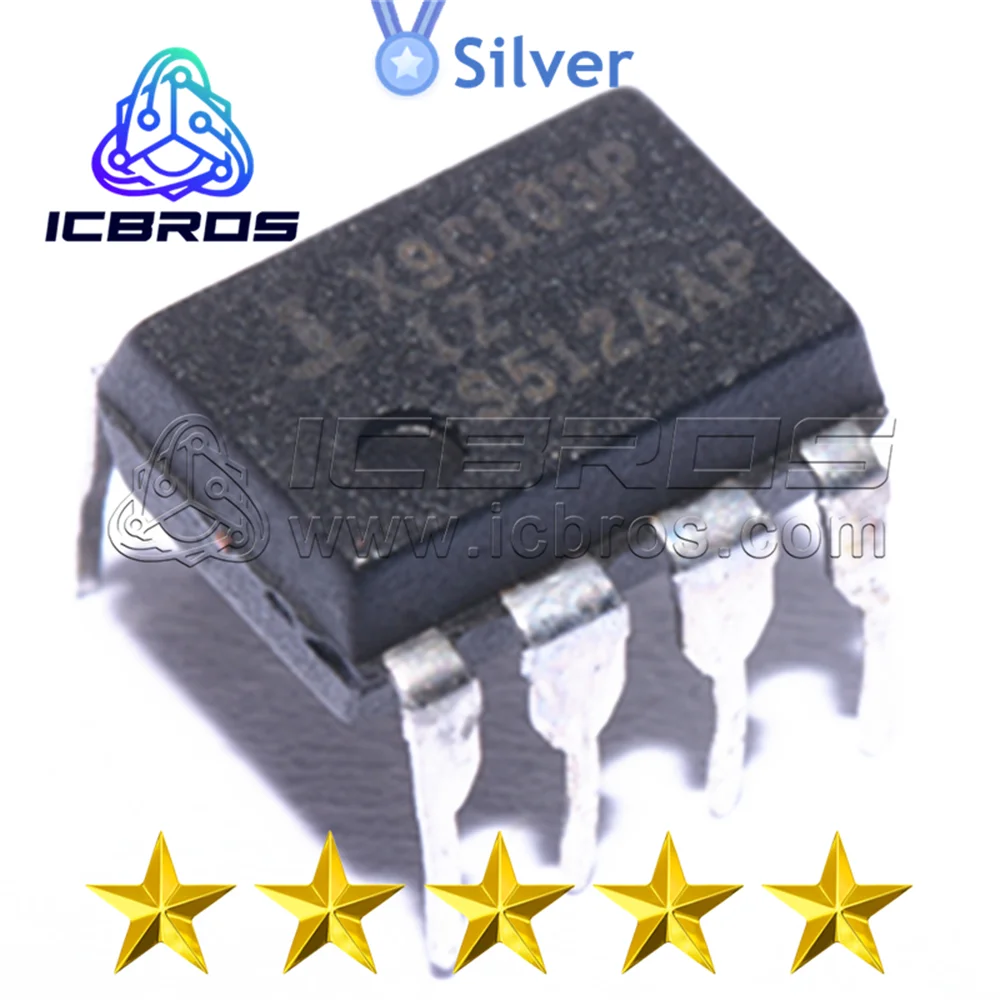 Componentes-eletr-nicos-originais-novo-X9C103P-DIP8-X9C103PIZ-X9C104P ...