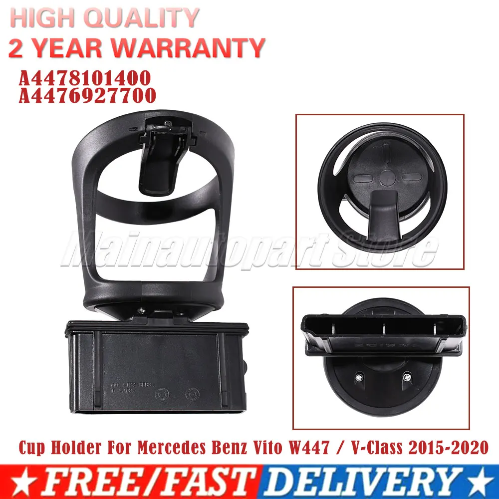 Rear-3rd-Row-Cup-Holder-A4478101400-For-Mercedes-Benz-W447-Vito-V-Class ...