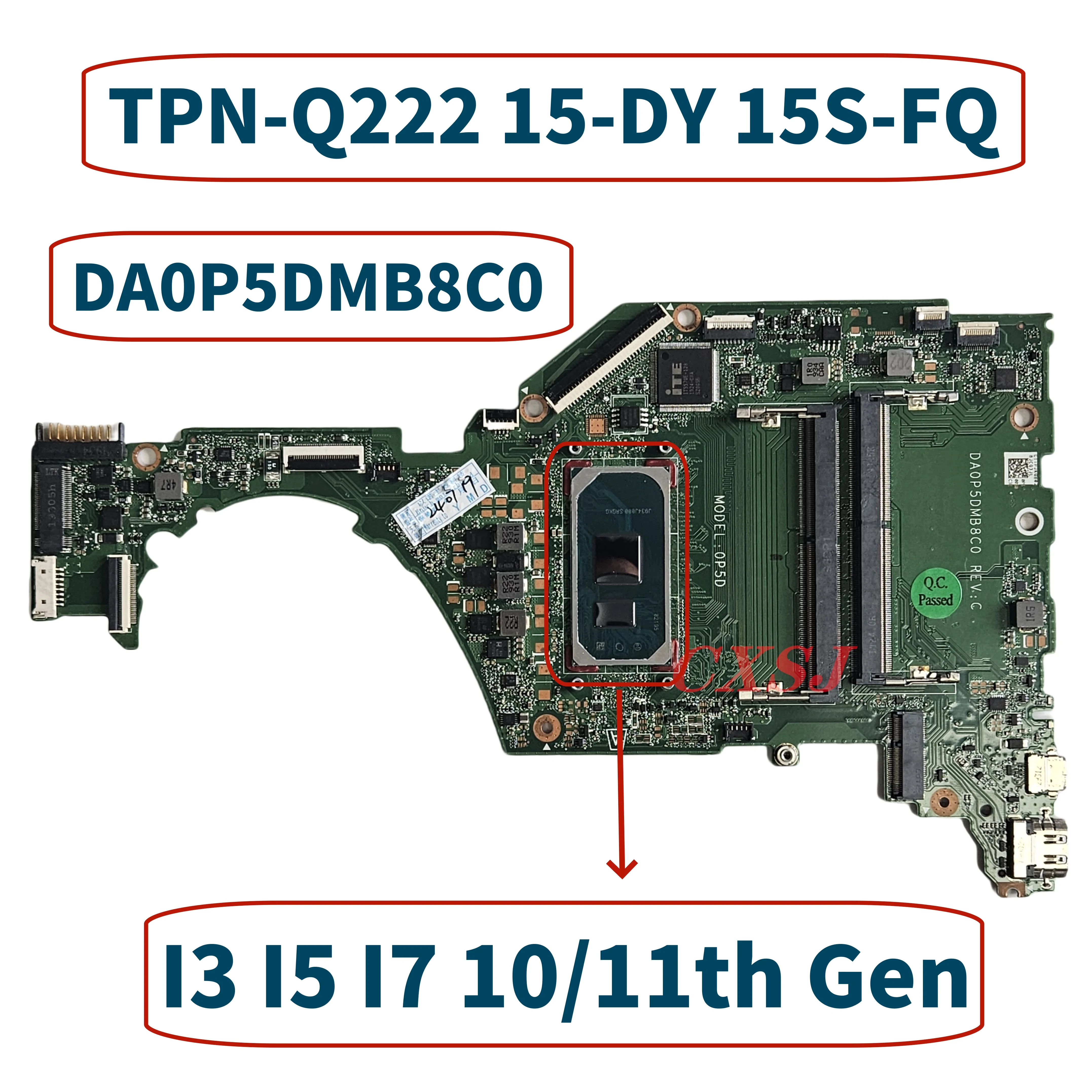 DA0P5HMB8H0-DA0P5HMB8H1-DA0P5HMB8I0-DA0P5DMB8C0-For-HP-TPN-Q222-15-DY ...