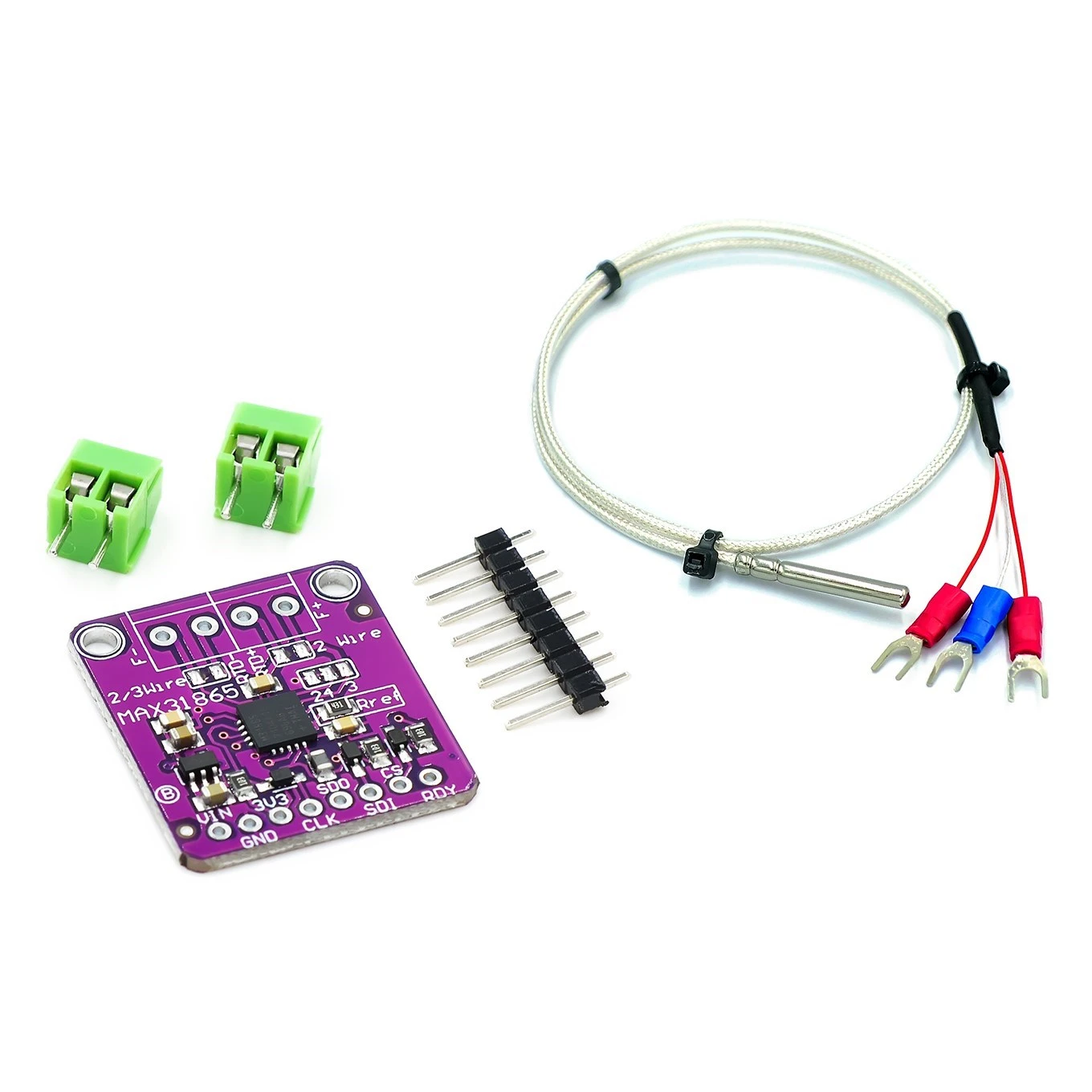 Max31865 Temperature Sensor Module Gy-max31865 Rtd Digital Conversion ...