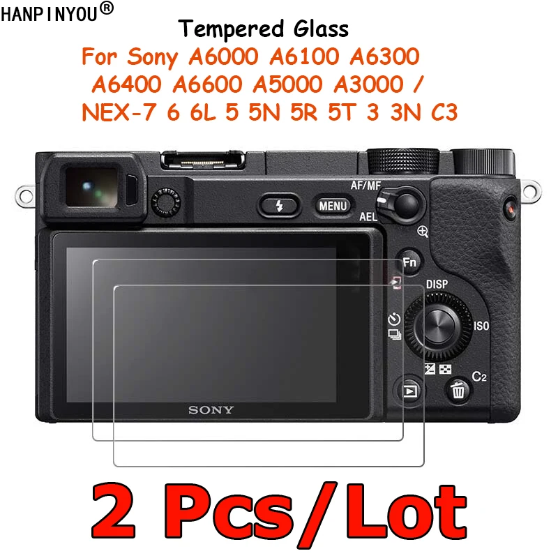 2 Pcs For Sony ILCE A6000 A6100 A6300 A6400 A6600 A5000 A3000 NEX 7 ...
