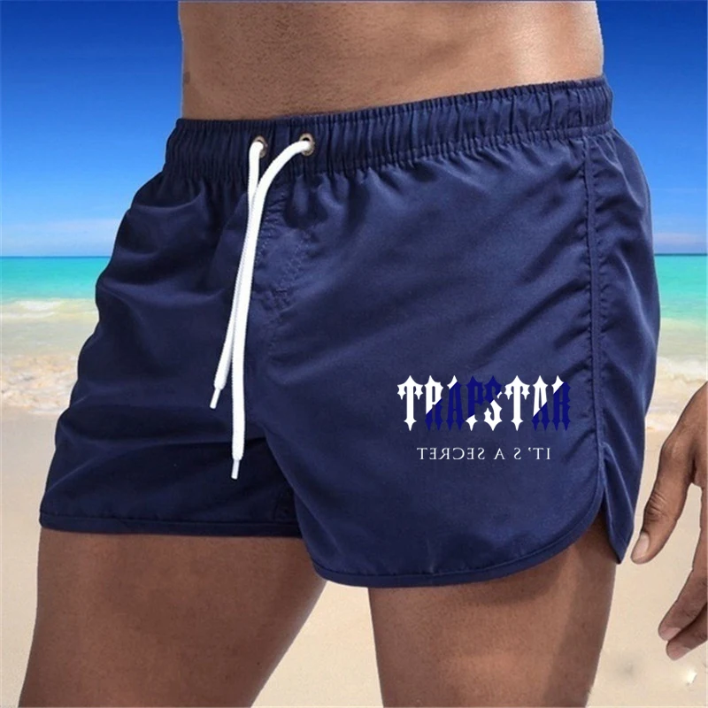 Pantalones cortos de playa para hombre, Shorts de malla de ...