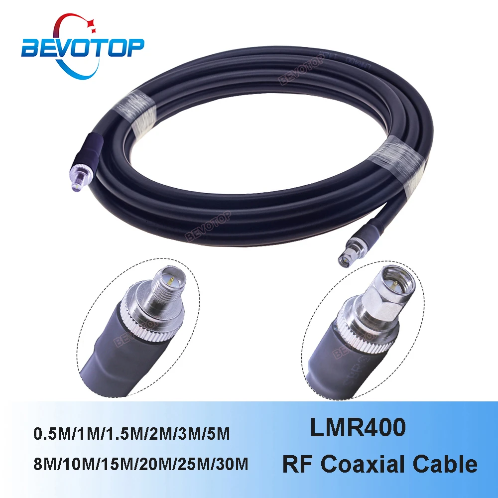 LMR400 Cable SMA Male to RP SMA Female 50 Ohm Low Loss RF Adapter ...