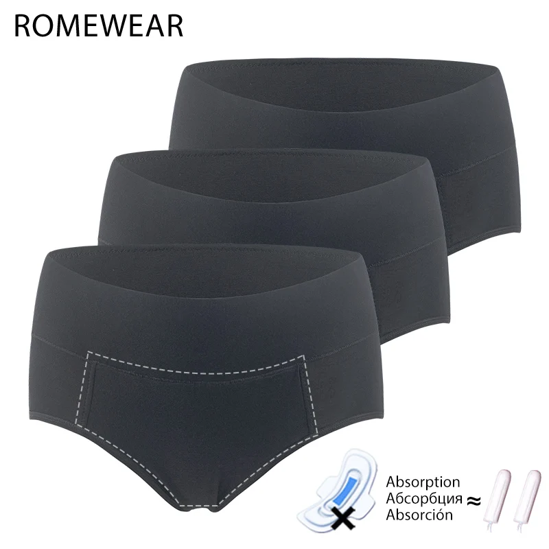 3-5-7-10-St-ck-Gro-handelslose-Bambus-Menstruationsperioden-Slips ...