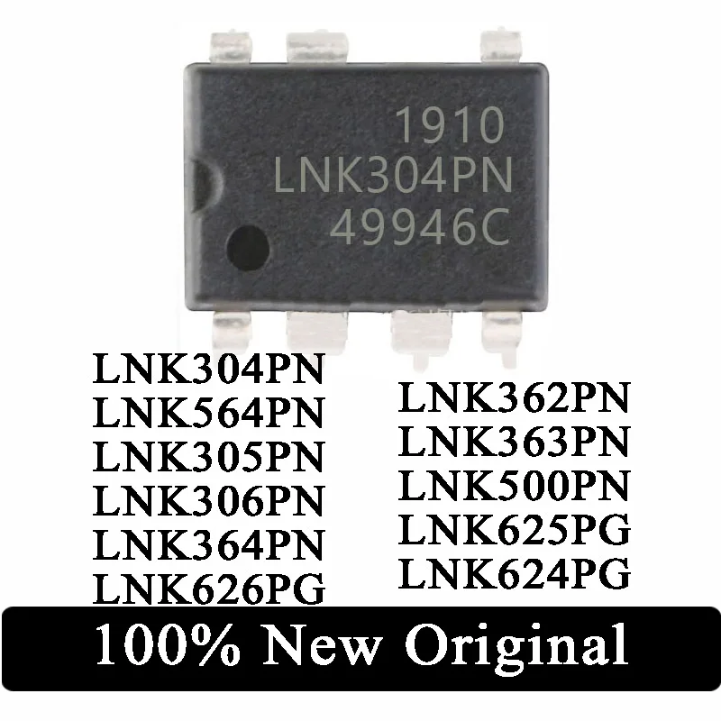 10 개 100% 새로운 LNK304PN LNK564PN LNK305PN LNK306PN LNK364PN LNK626PG ...