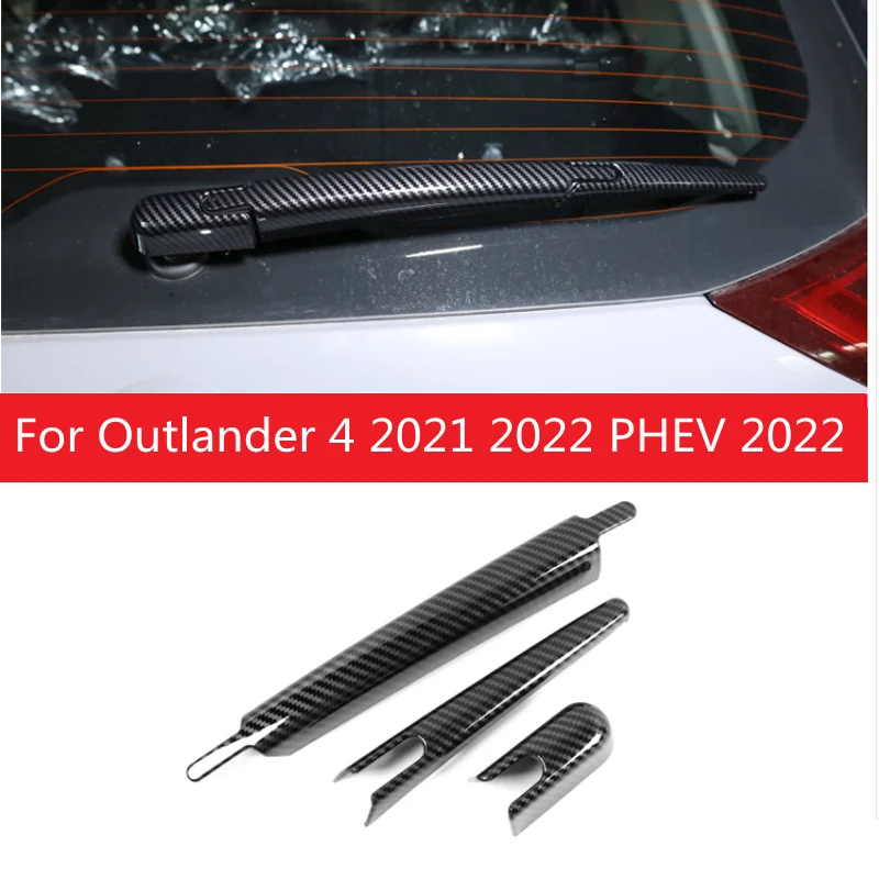 For Mitsubishi Outlander 4 2021 2022 PHEV 2022 2023 ABS Chrome Rear ...