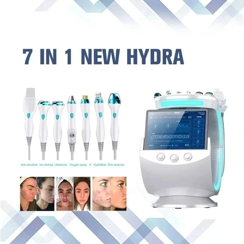 2024-Ice-Blue-Hydrofacial-Machine-Professional-7In1-Face-Hydra ...