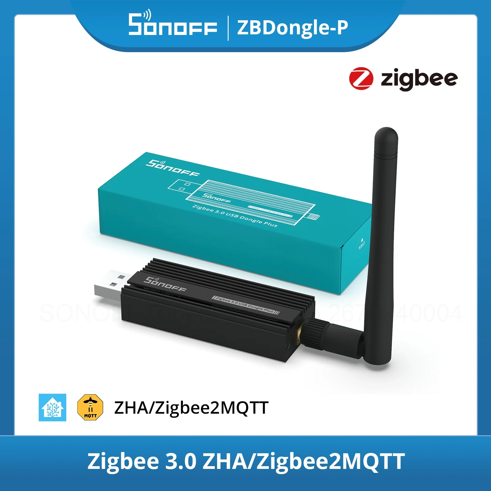 SONOFF-ZBDongle-P-Wireless-Zigbee-Gateway-Analyzer-Zigbee2MQTT-USB-Interface-Capture-Support ...