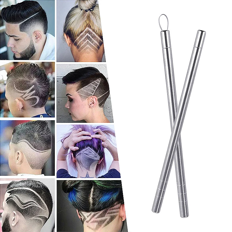 Hair-Trim-Pattern-Engraving-Pen-Sculpting-Hairstyles-Lines-Hair-Tattoo ...