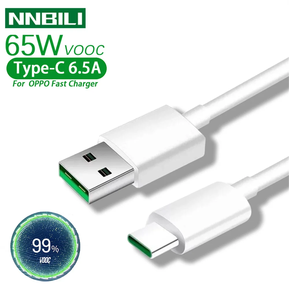USB-C-Cable-5A-Fast-Charging-Cord-for-OPPO-Find-X-Reno-R17-Mobile-Phone ...