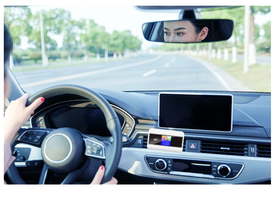 4G SIM card wifi router color LCD display lte modem Sim Card pocket ...