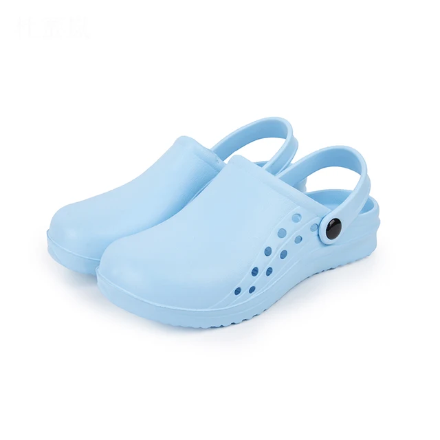 Men's and Women's Classic Clog Nurse Shoes Scrub Clogs EVA Medical Work ...