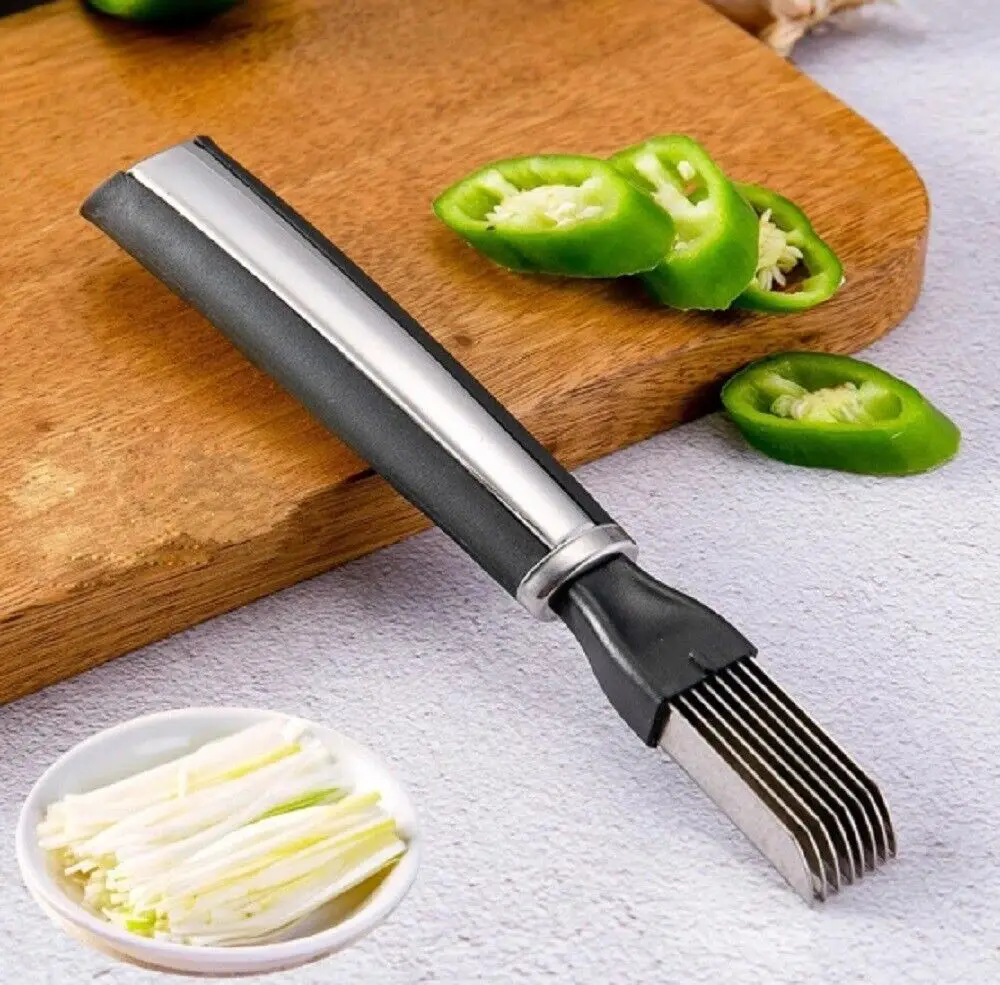 Onion-Garlic-Shred-Knife-Cutter-Stainless-Steel-Chopped-Green-Onion ...