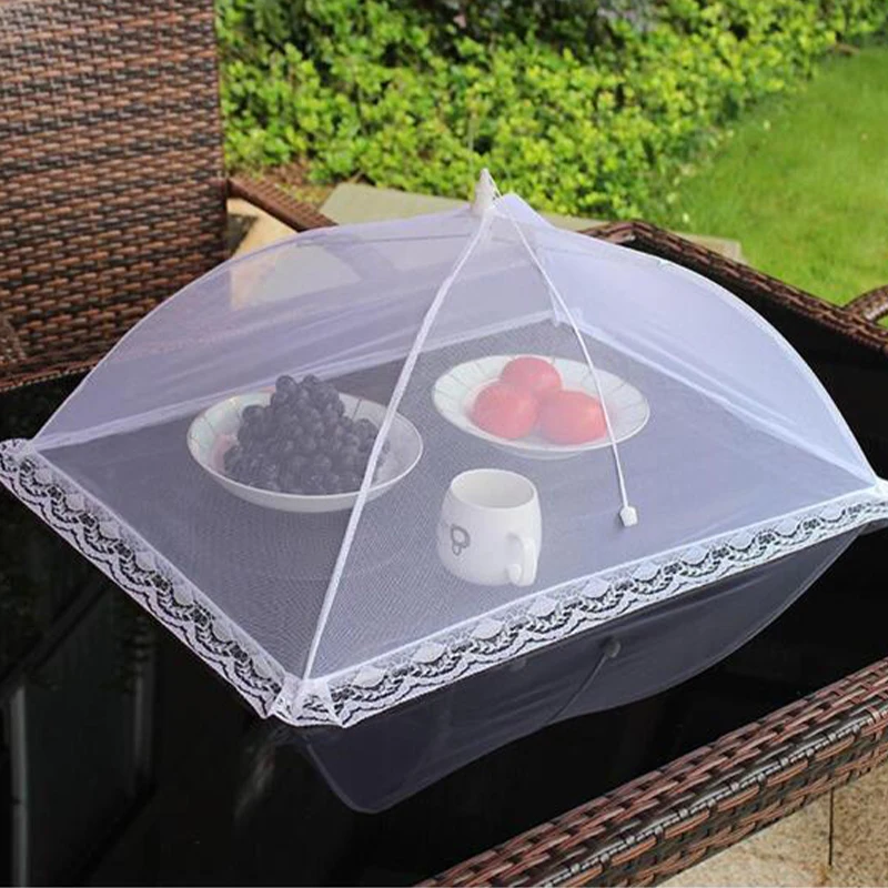 Foldable-Food-Dust-Cover-Vegetable-Dish-Insect-Proof-Mesh-Large ...