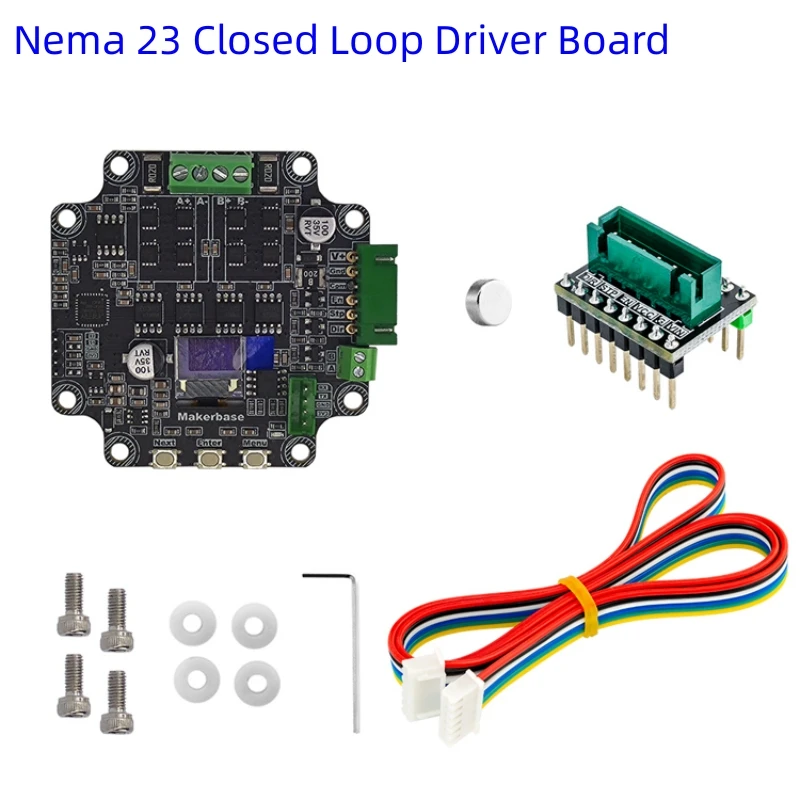 Mks Servo57c Pcba Board Nema 23 Closed Loop Stepper Servo Engine Close-loop Controller For Plc ...